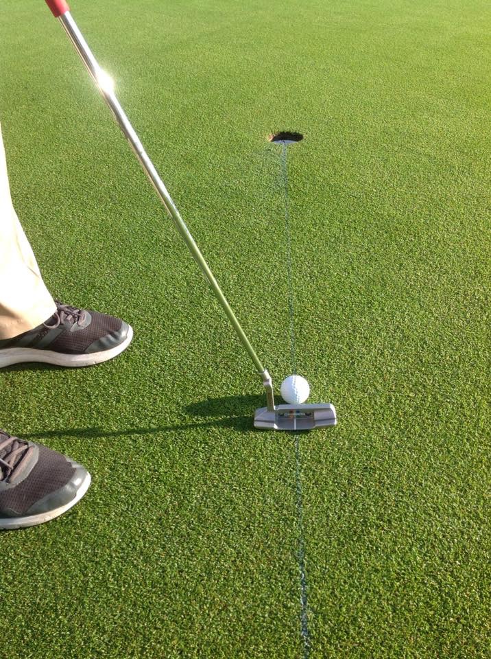 Chalk Line Drill for Putting – Abby Welch Golf